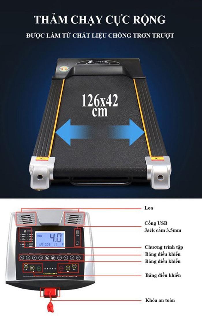 Máy chạy bộ đa năng ITSU SU – 289 CHÍNH HÃNG TỐT NHẤT