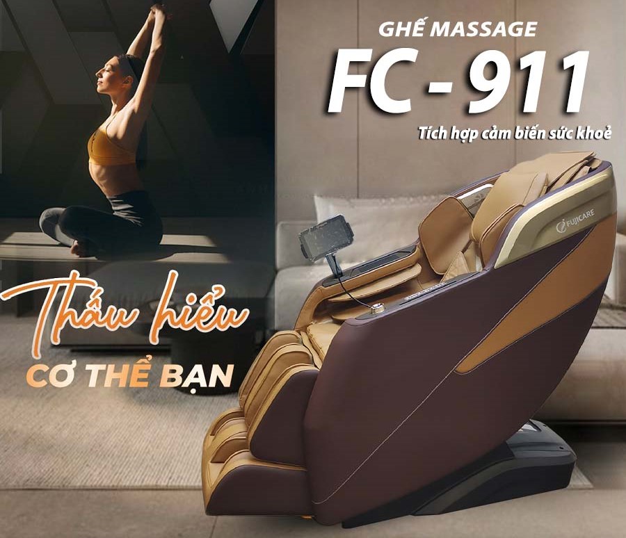 Ghế Massage FUJICARE FC 911 - Gia Dụng Việt chuyên đồ gia dụng hàng đầu ...